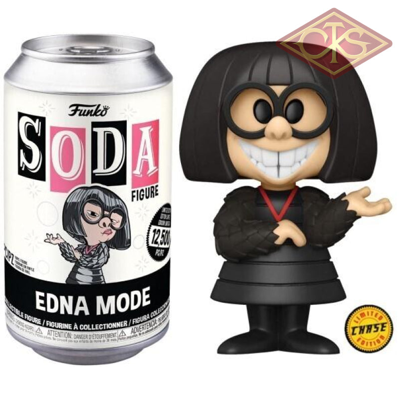 Funko SODA - Disney, The Incredibles - Edna Mode (Grinning) CHASE| The ...